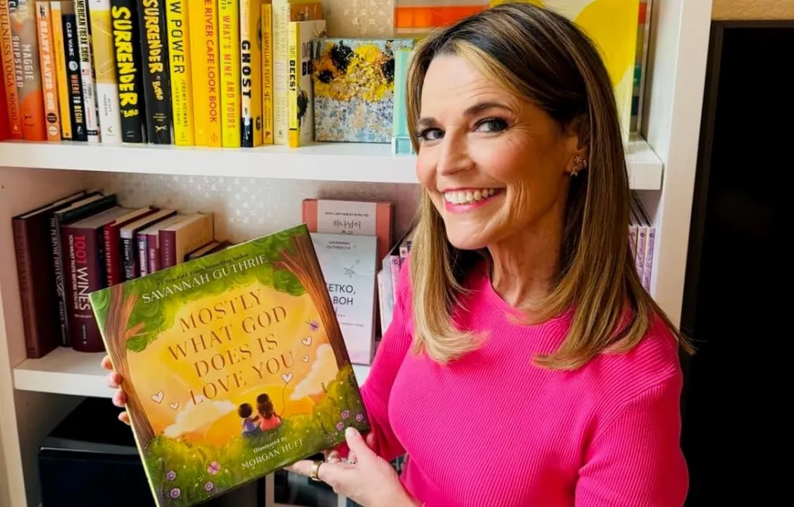 Livro Infantil Sobre a Fé da Apresentadora Savannah Guthrie Alcança o ...